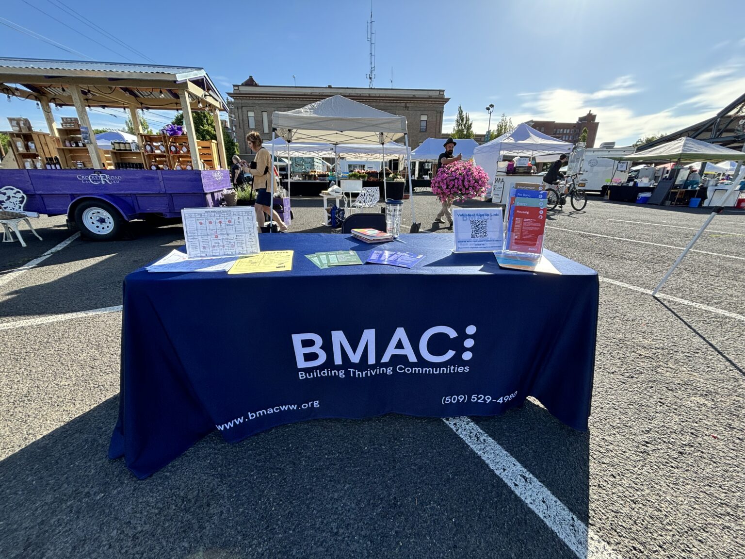 Tabling at Farmers Markets and Building New Partnerships with BMAC ...