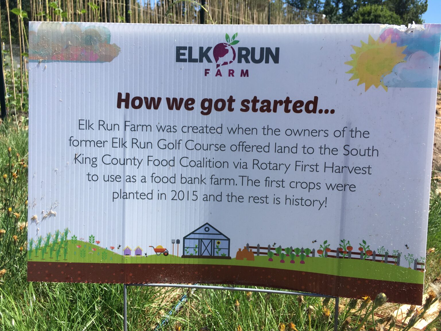Harvest Against Hunger | Rotary Work Parties at Elk Run Farm - Harvest ...